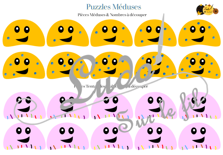 Puzzles Méduses - Ludo Sur Le Fil