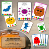 Jeu des familles - Halloween & Couleurs - Ludo Sur Le Fil