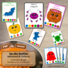 Jeu des familles - Halloween & Couleurs - Ludo Sur Le Fil