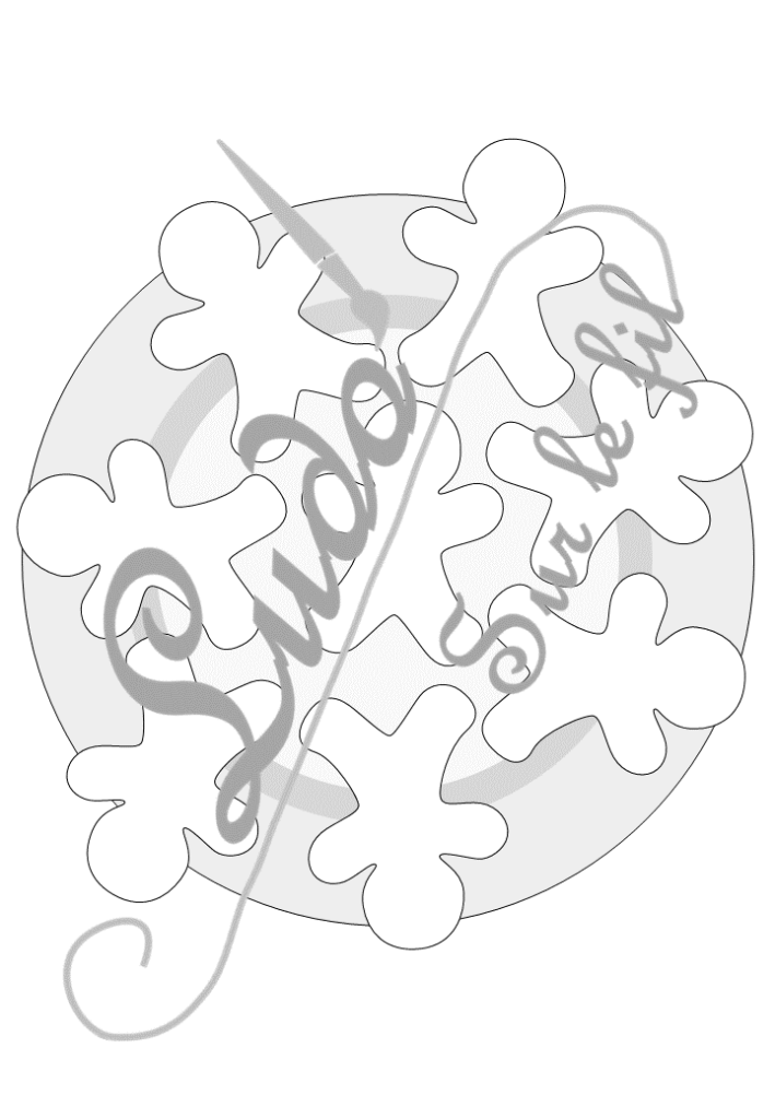 Je lance le dé, je dessine... - Kit Hiver et Noël - Ludo Sur Le Fil