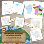 Cartes Régions et Départements Français - Ludo Sur Le Fil