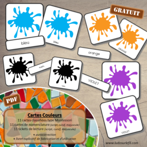 Cartes Couleurs - Gratuit - Ludo Sur Le Fil