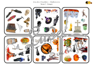 Jeu des doubles - Halloween - Ludo Sur Le Fil