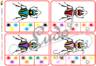 Cartes à pince - Couleurs & Insectes - Ludo Sur Le Fil