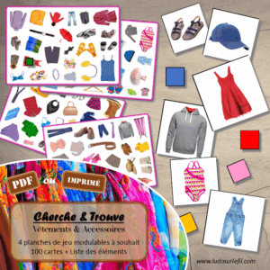 Cherche et Trouve - Vêtements & Accessoires - Ludo Sur Le Fil